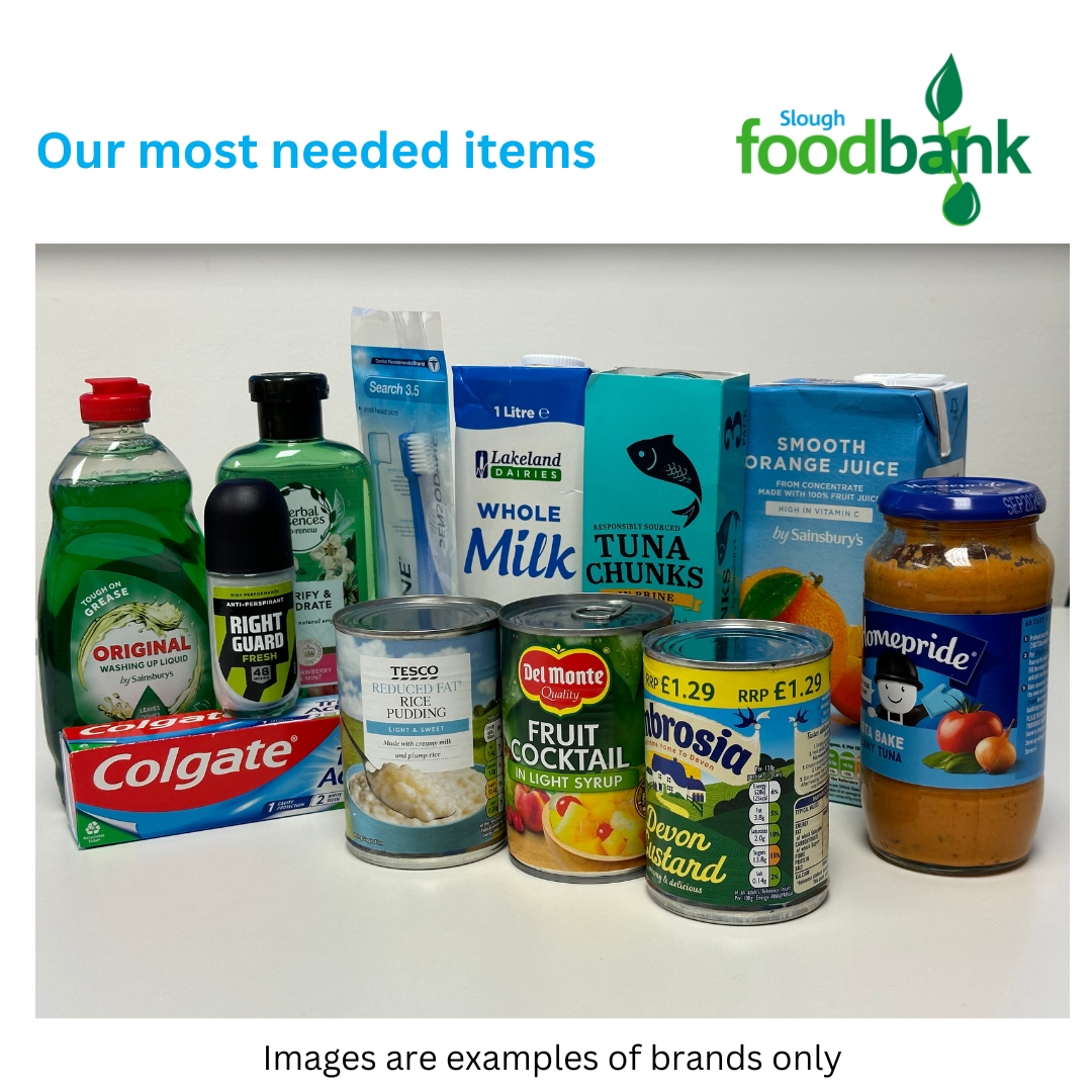 Food Collection at Tesco Taplow and Tesco Extra Slough 16th June ...